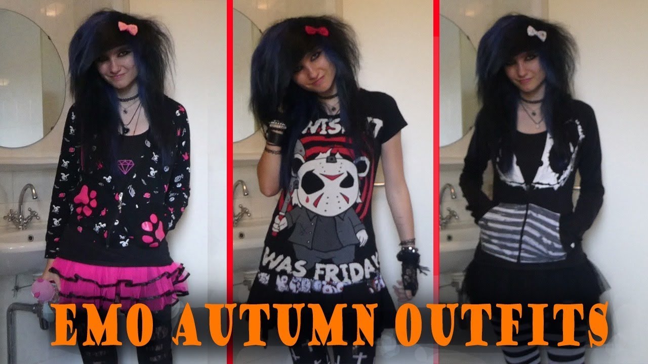 Emo Scene Autumn Outfits Youtube