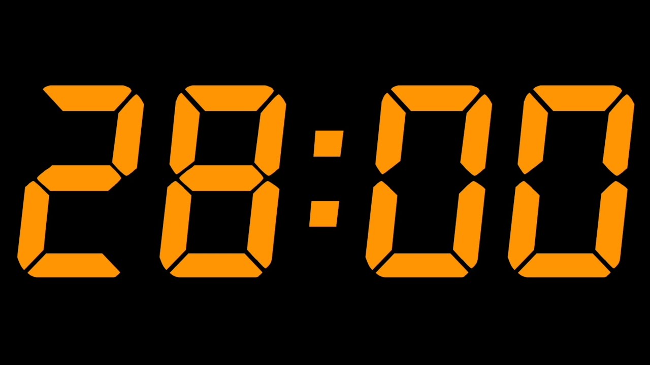 28 Minute Timer Youtube Youtube