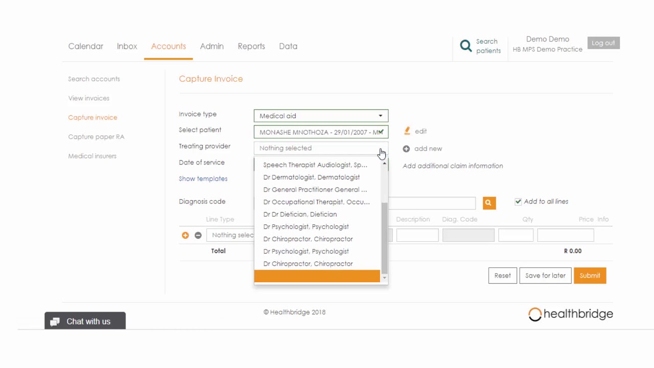 Invoice Youtube