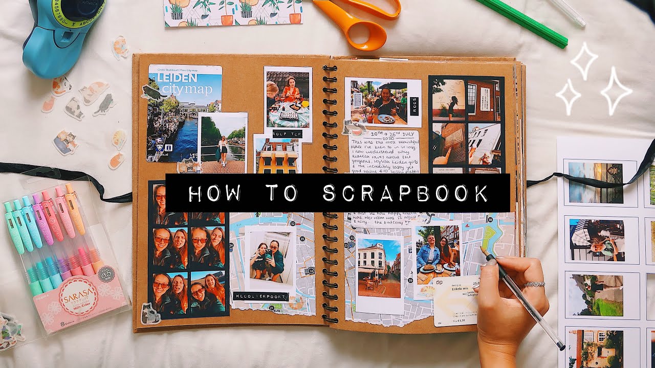 Diy How To Scrapbook Ideas Inspiration Youtube