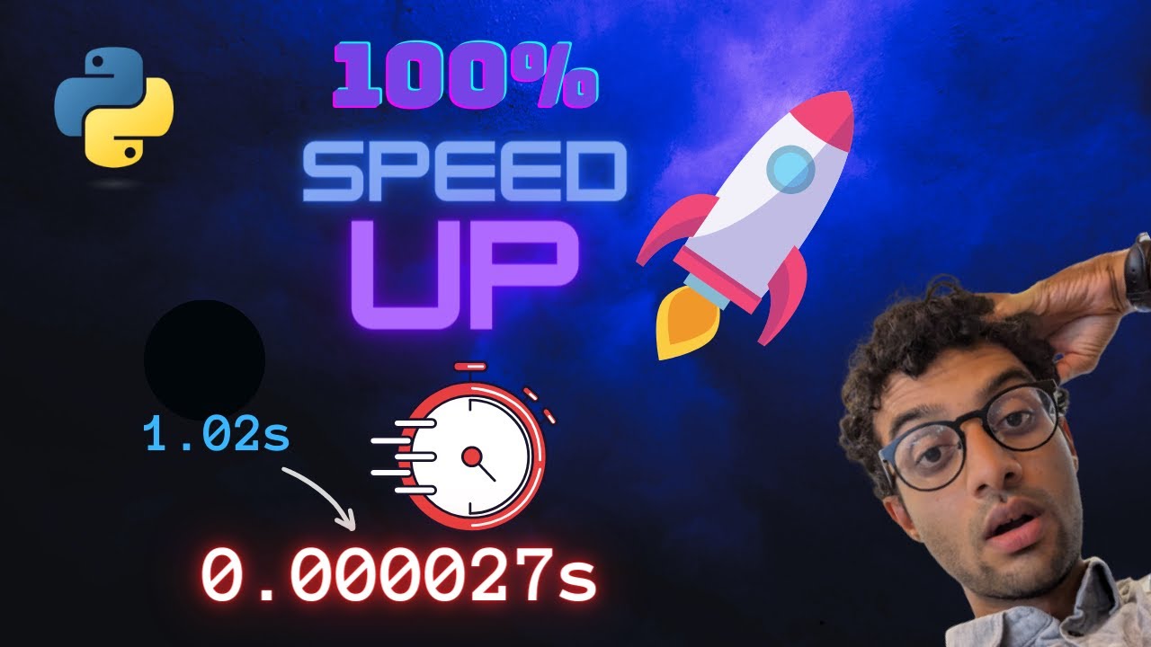 How To Massively Speed Up Your Python Code Youtube
