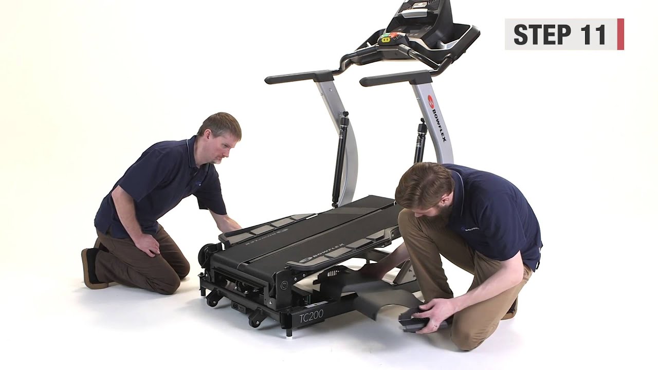 How To Assemble Bowflex Treadclimber Tc200 Youtube