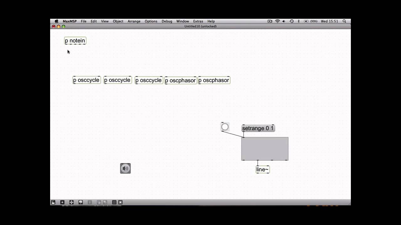 Max Msp Tutorial Additive Synth Barnsley College Youtube