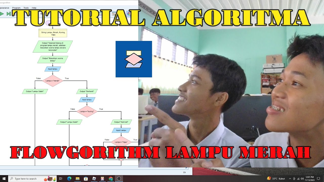 Ai Tutorial Menggunakan Aplikasi Flowgorithm Lampu Lalu Lintas With