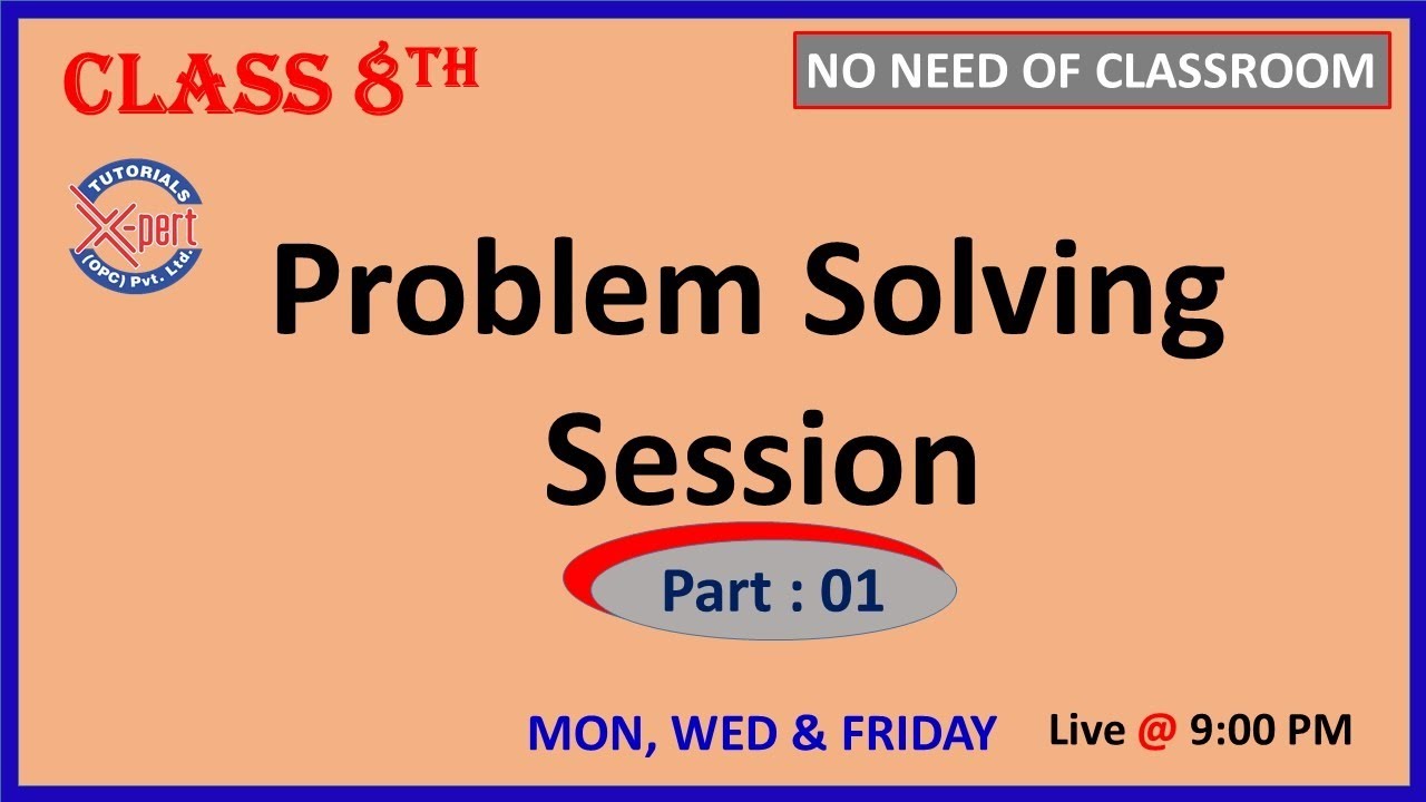 Maths Problem Session Youtube