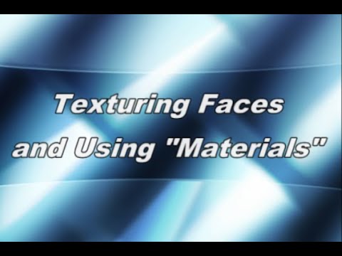Texturing Faces Materials A Second Life Tutorial Youtube