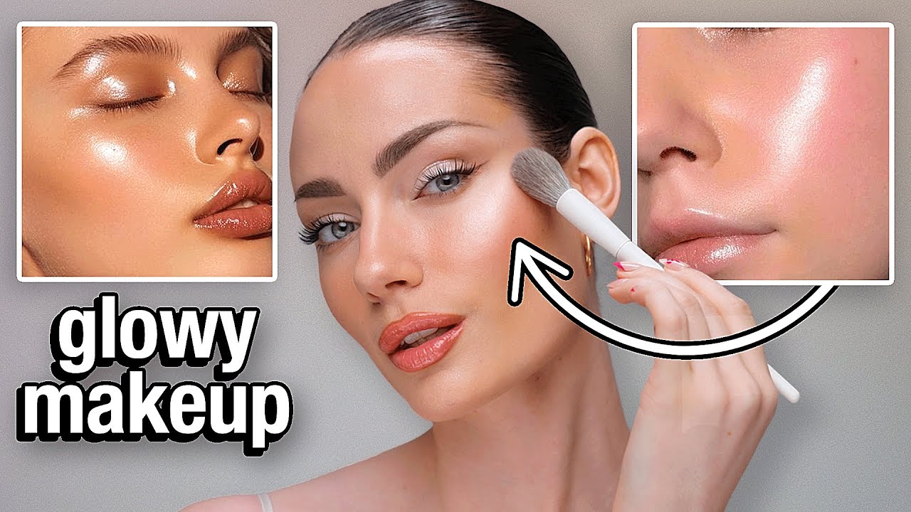 How To Get Glowing Skin Natural Makeup Tutorial Youtube
