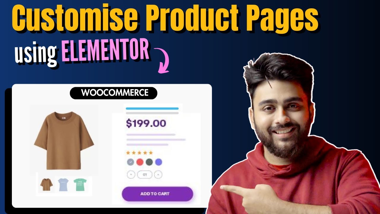 Customise Stunning Product Pages Using Elementor Woocommerce Youtube