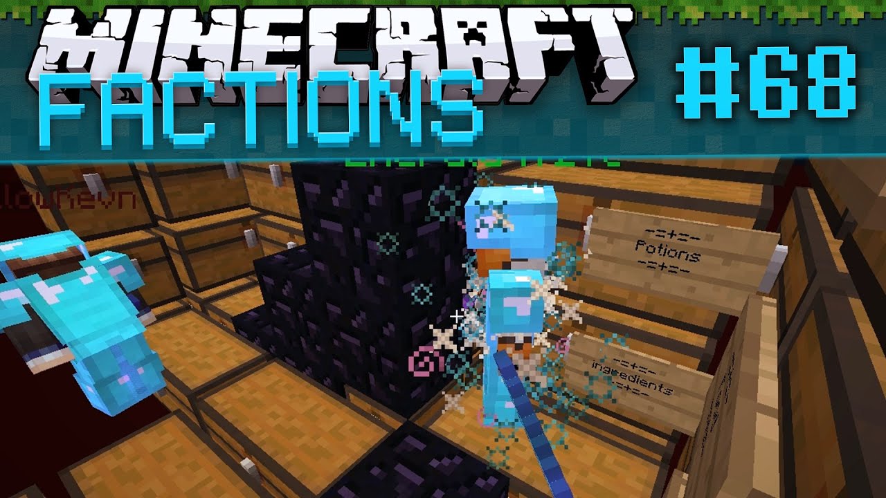 Minecraft Factions Vault Raid Ep 68 Youtube