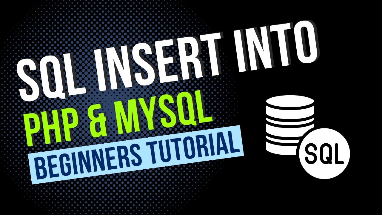 03 Sql Insert Into Table Php Mysql Tutorial Tagalog Youtube