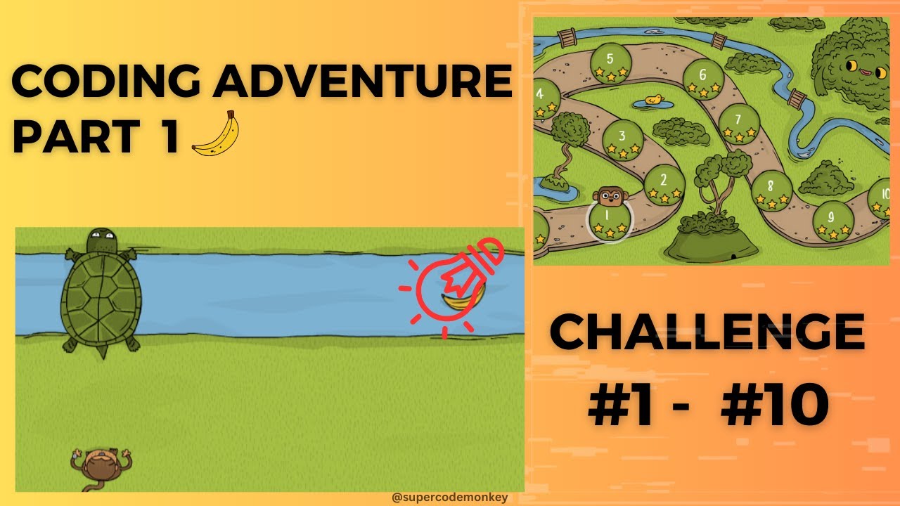 Code Monkey Coding Adventureрџќњ Part 1 Fundamentals Challenge 1