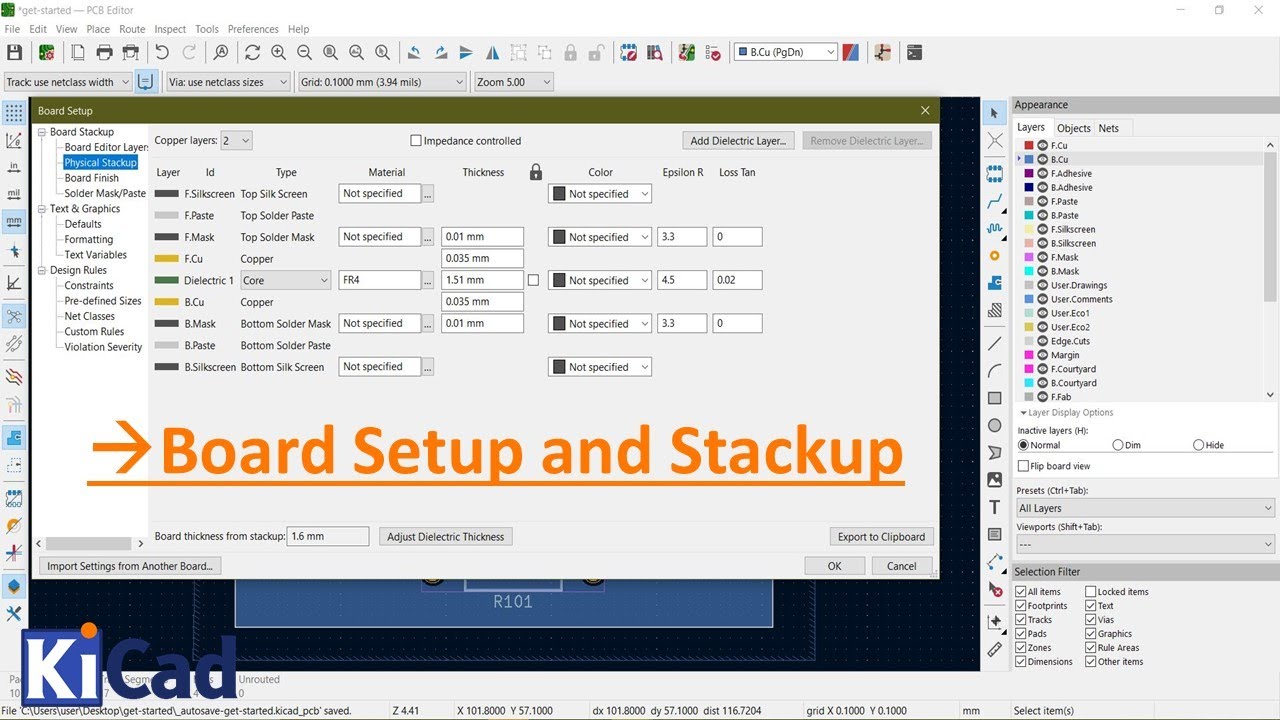 13 Board Setup Stackup A Beginner S Guide Youtube