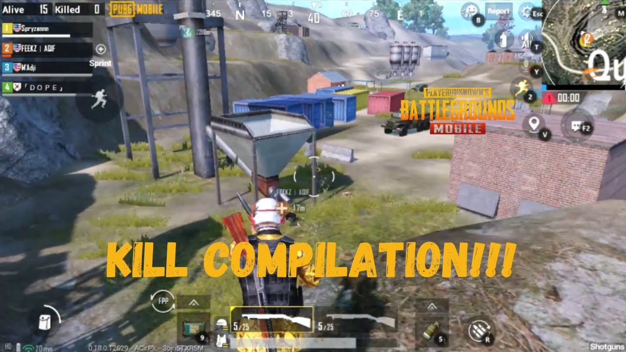 Pubg Kill Compilation 1 Youtube