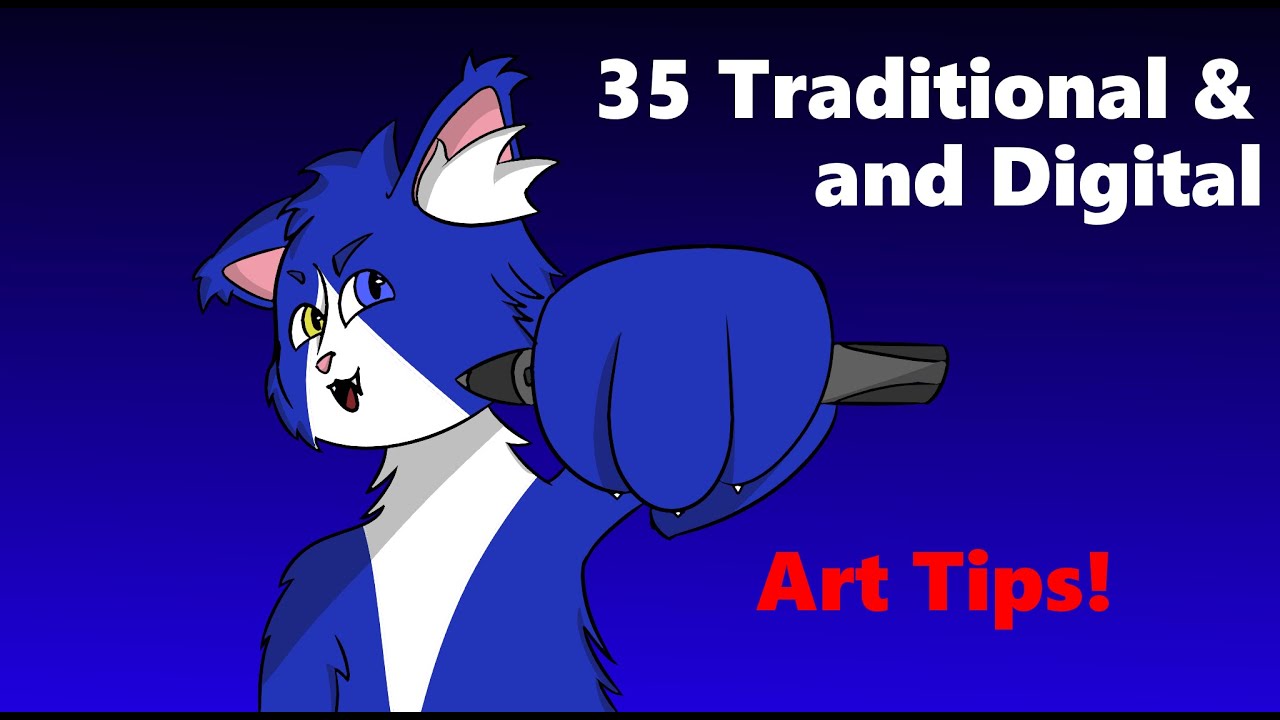 35 Traditional And Digital Art Tips Youtube