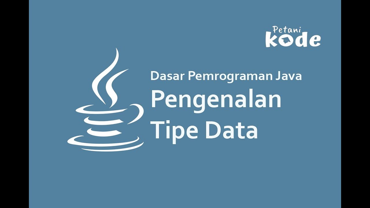 Pengenalan Variabel Java Youtube