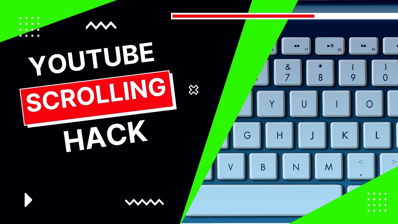Youtube Scrolling Shortcut Youtube