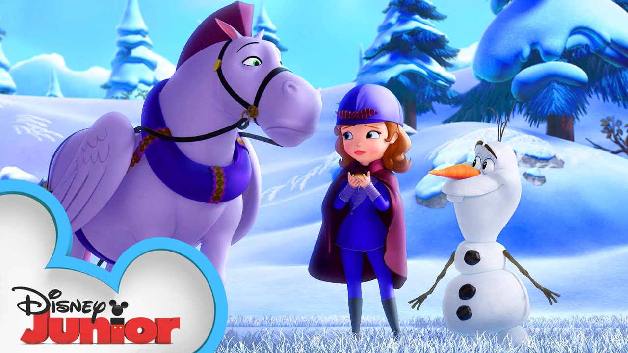 Olaf And Miss Nettle Sofia The First Disneyjr Youtube