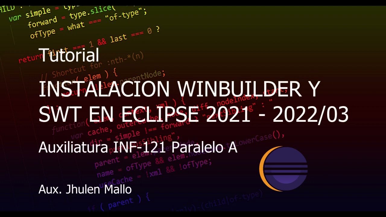 Tutorial Instalación Windowbuilder Y Swt En Eclipse Youtube