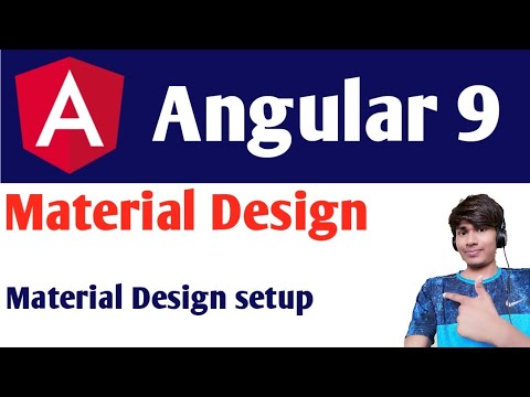 Angular 9 Tutorial For Beginners How To Setup Angular Material Design
