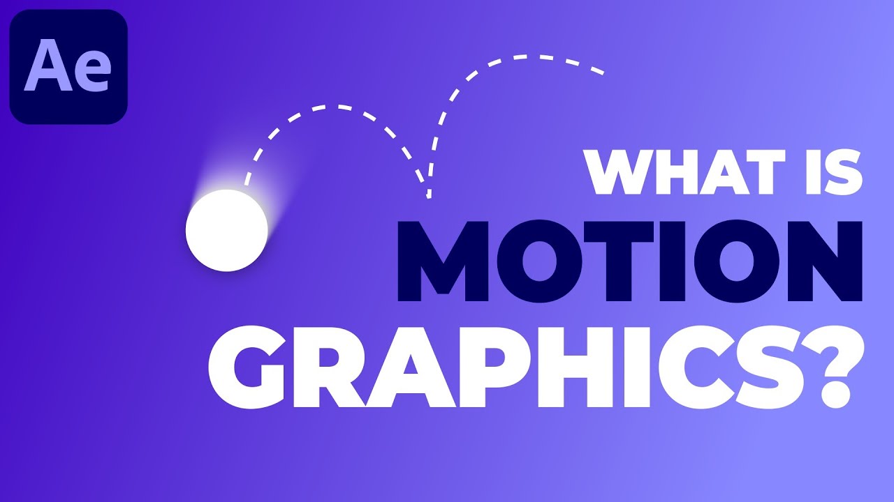 What Is Motion Graphics After Effects Basics Tutorial Series