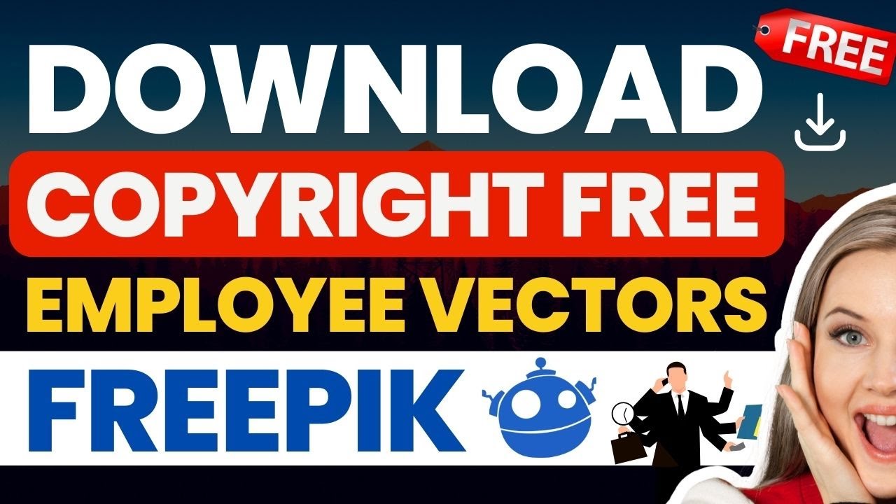 How To Download Copyright Free Employee Vectors Youtube