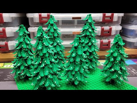 The Ultimate Lego Pine Tree 2 0 Youtube