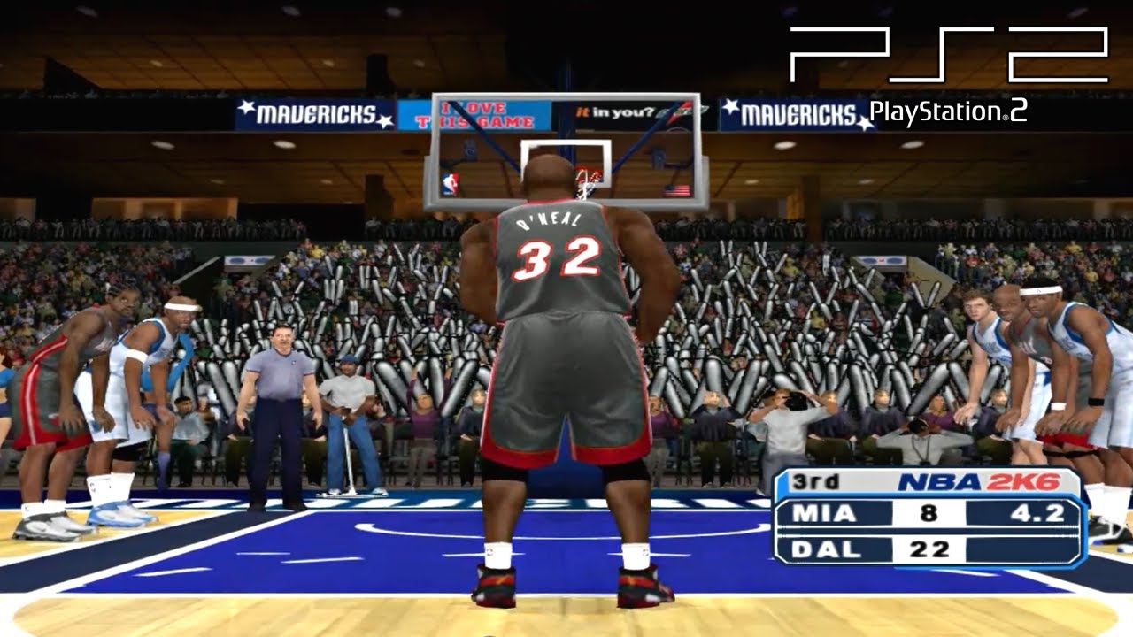 Nba 2k6 Ps2 Gameplay Youtube