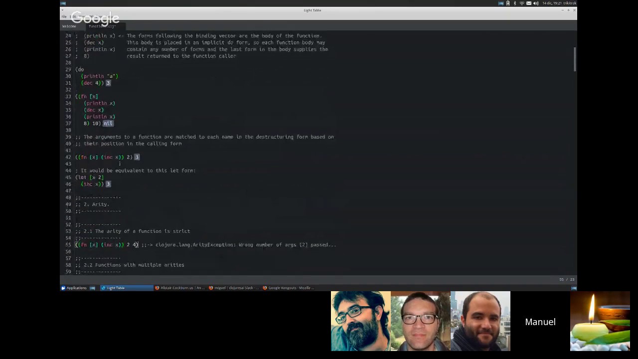 Functions In Clojure Youtube