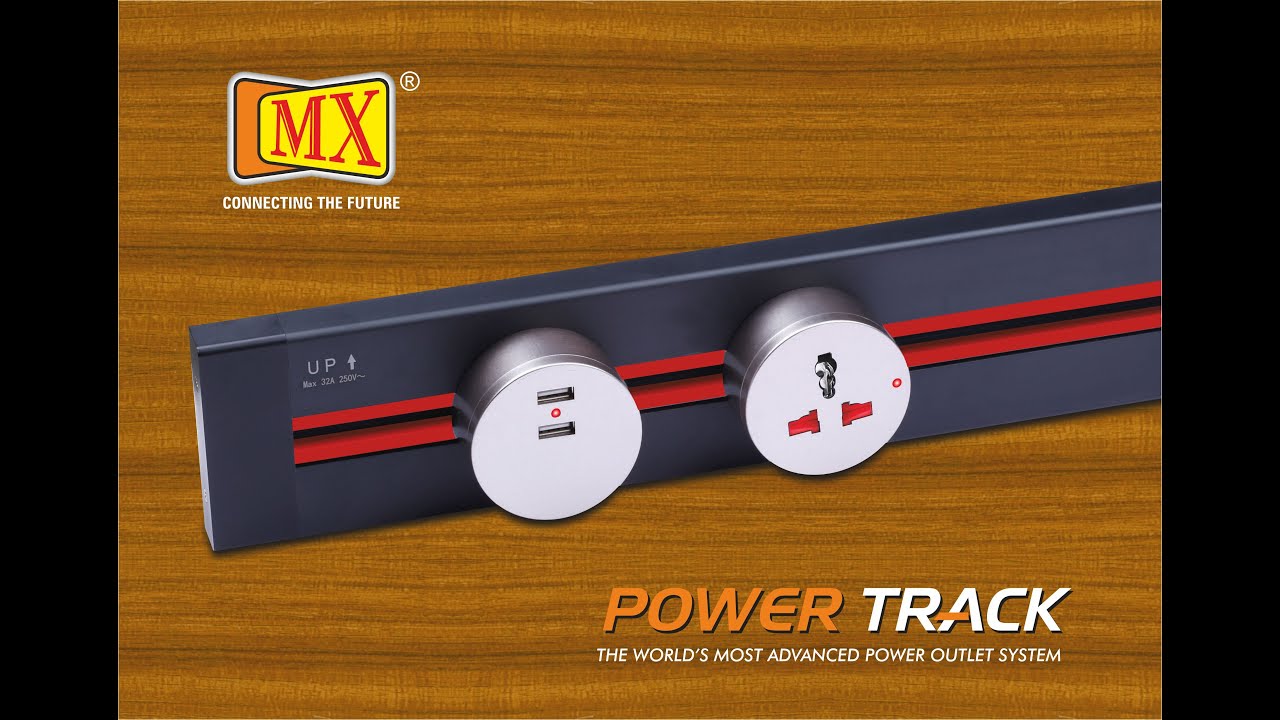 Mx Power Track System World S Most Flexible Power Outlet System