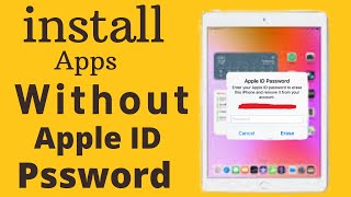 How To Download Apps Without Apple Id Password In Ipad How To Install