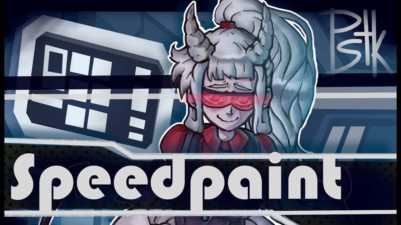 Speedpaint Azazel Examtaker Helltaker C Pstk Youtube