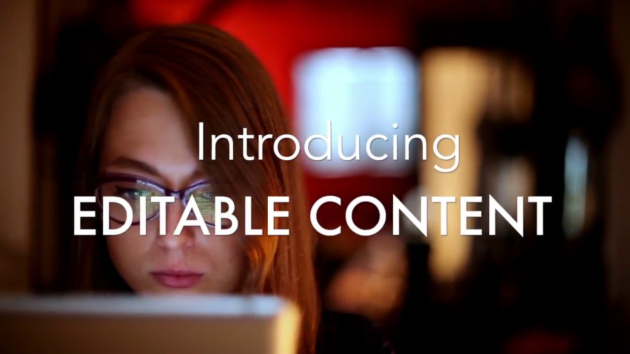 Editable Courseware Youtube