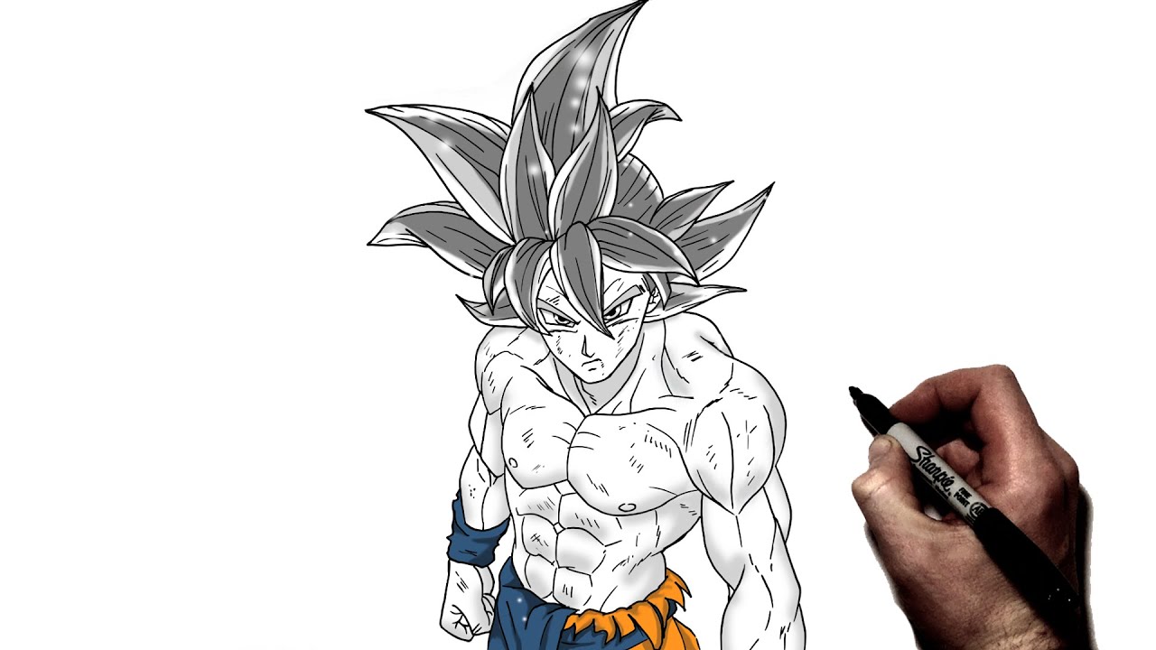 How To Draw Goku Ssj Step By Step Dragonball 51 Off