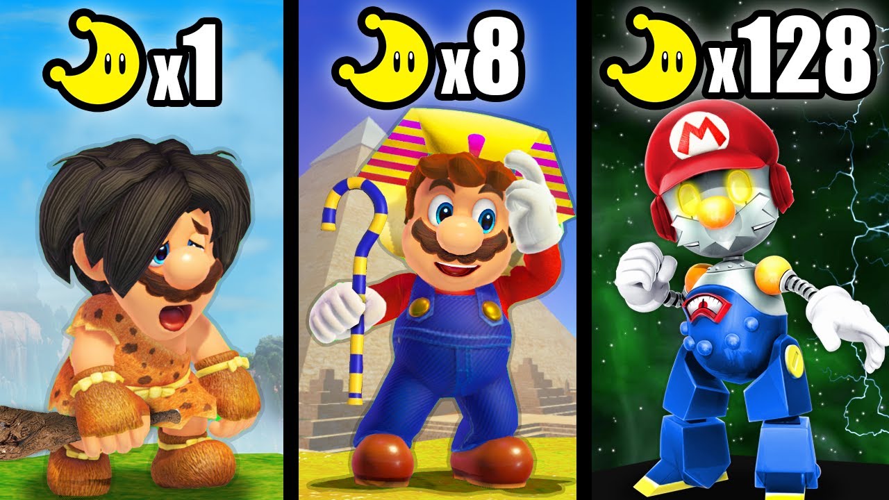 Mario Odyssey But Moons Time Travel Youtube