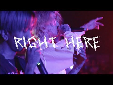 Lil Peep Right Here Ft Horsehead Lyrics Youtube