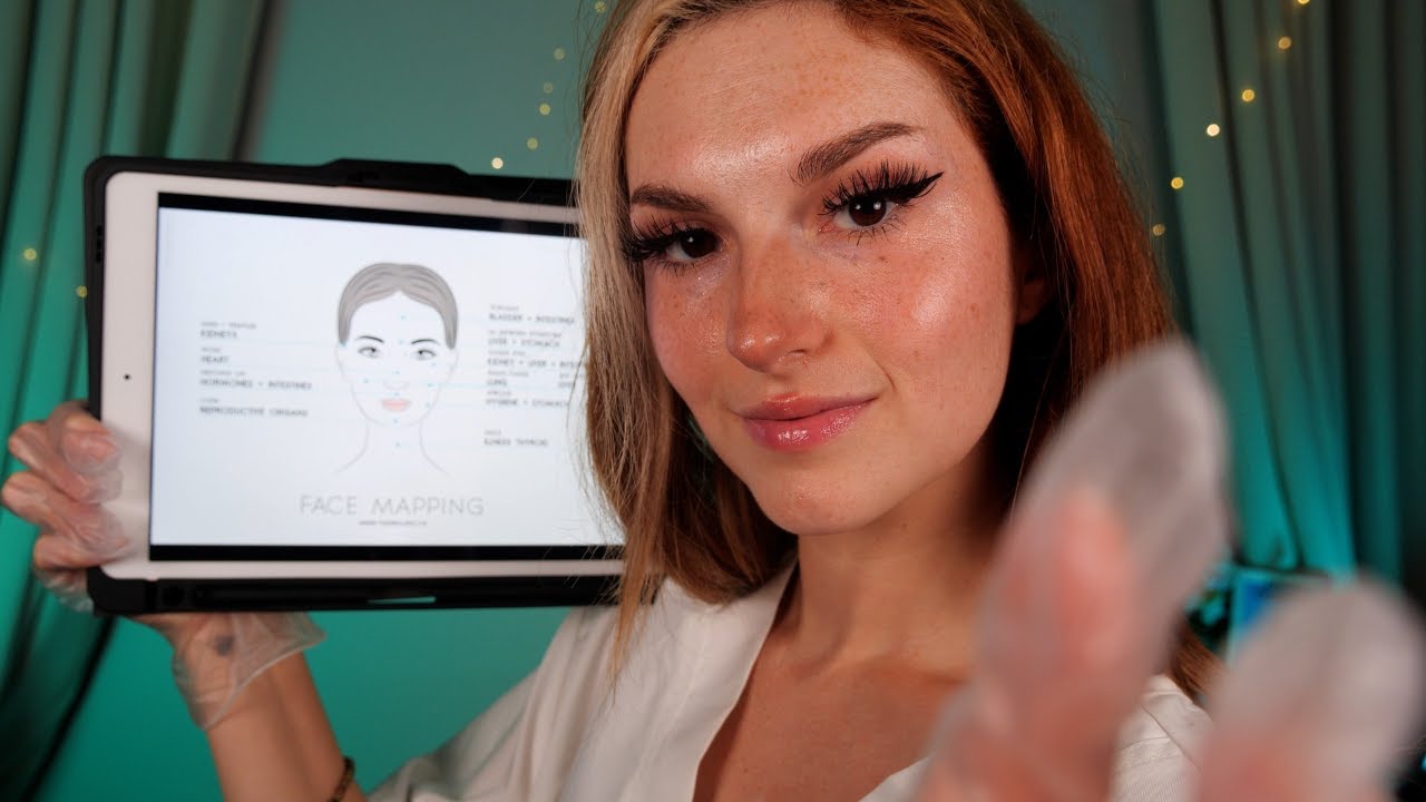 Asmr Face Mapping Cleansing Spa Treatment Youtube