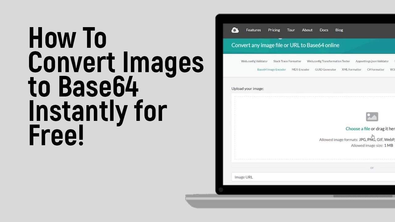 How To Convert Images To Base64 Instantly For Free Easy Youtube