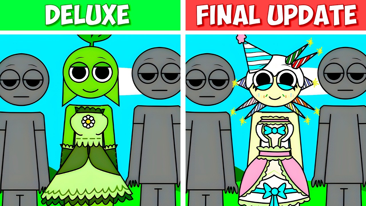 Sprunki Deluxe Final Update Normal Version Youtube