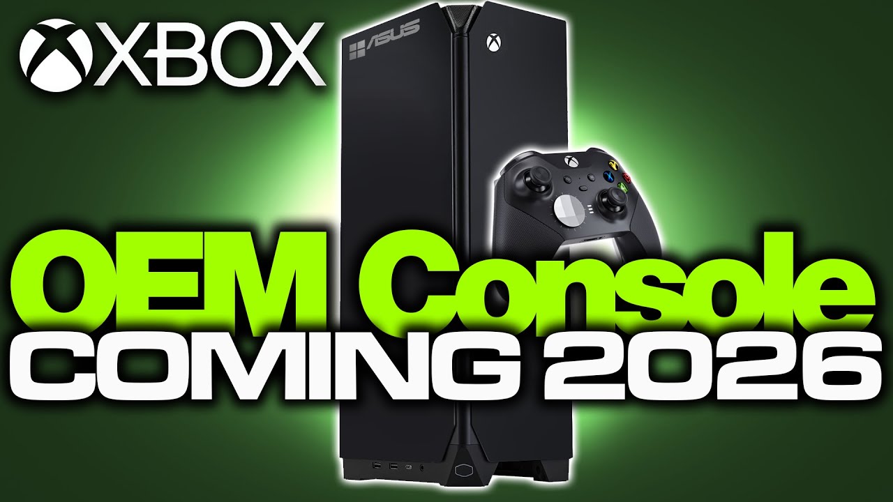 Revealed Next Xbox Oem Console Coming 2026 Leaked Harware Details For