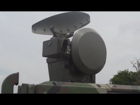 Malaysia Skyguard Radar For Oerlikon Twin Canon Youtube
