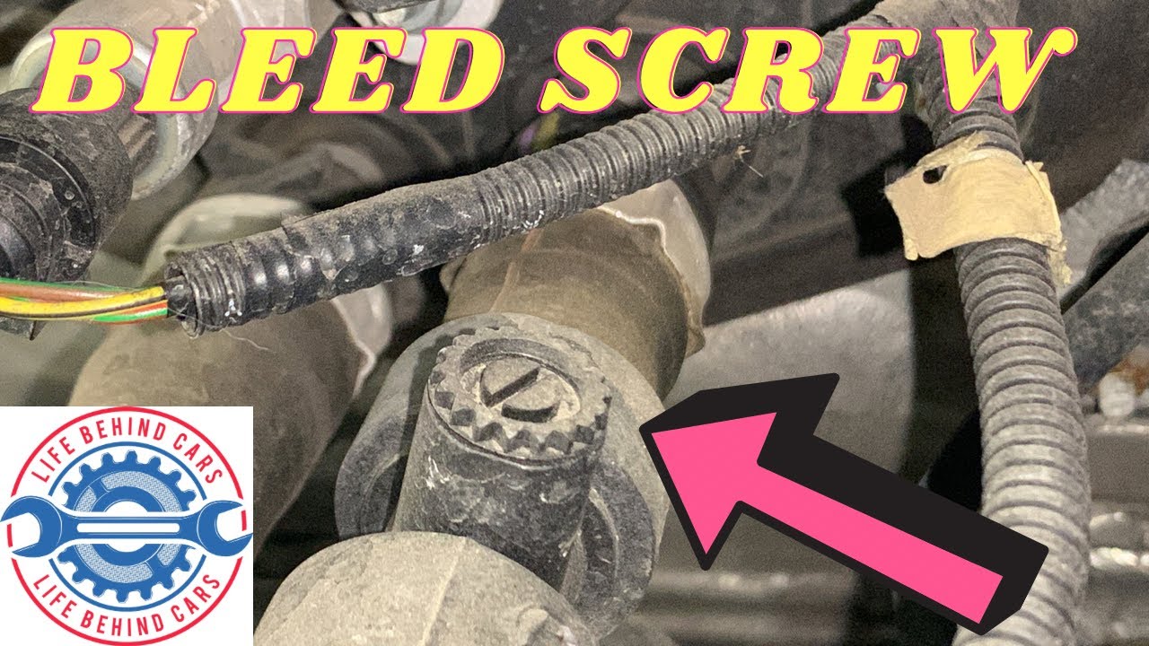 Heater Pipe Coolant Bleed Screw Snapped Off Fiat 500 2007 40 Off