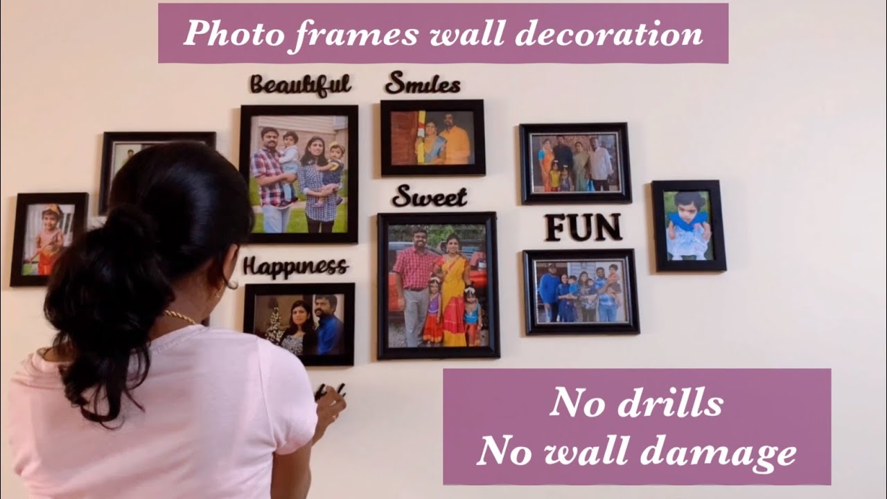 How To Hang Picture Frames Without Damaging Wall At Becky Uhl Blog