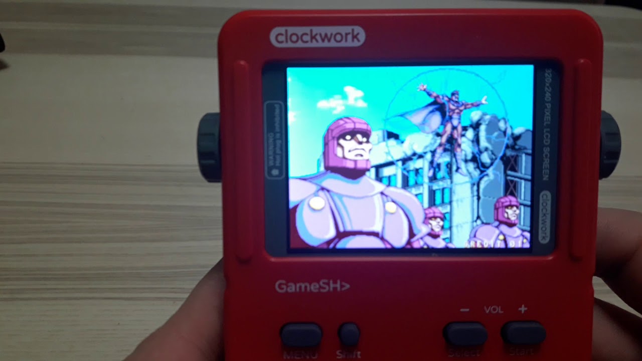 Clockwork Pi Gameshell In Action Youtube