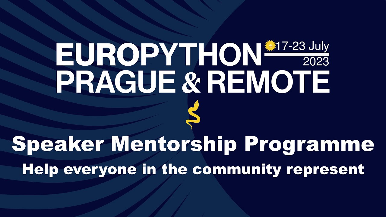 Europython 2023 Mentorship Programme Ask Me Anything About The Cfp