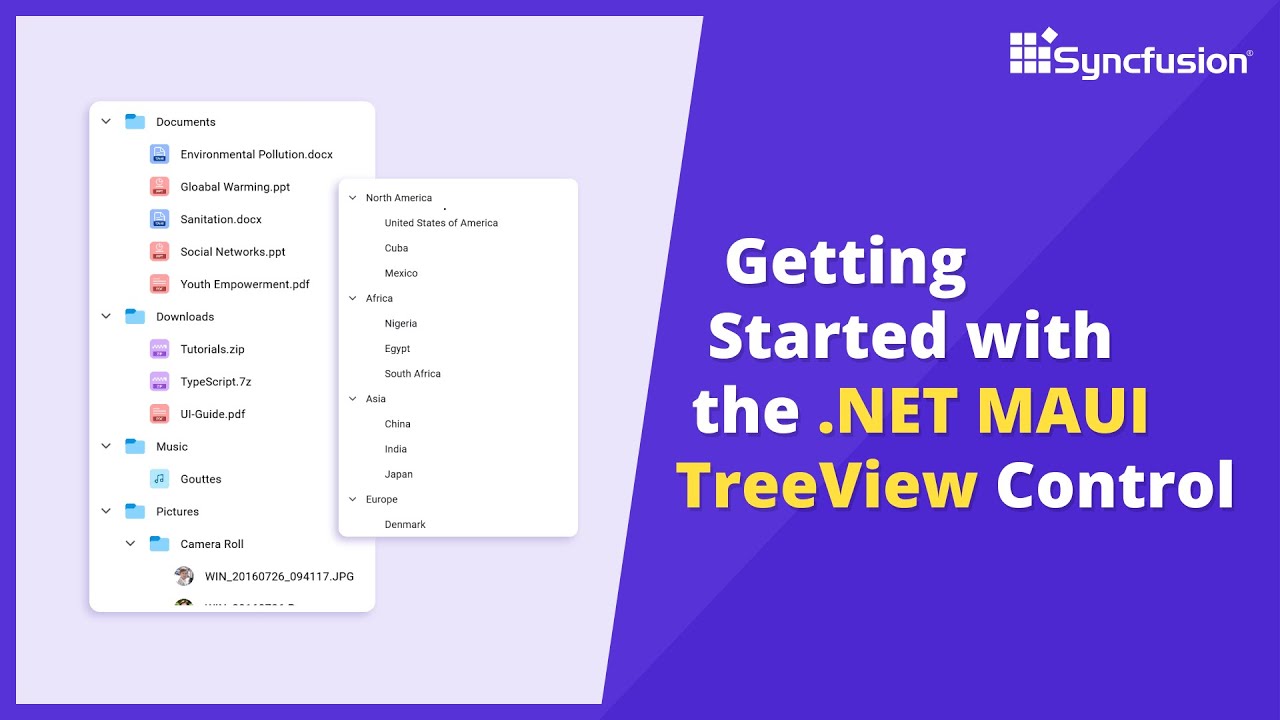 Getting Started With The Net Maui Treeview Control Youtube