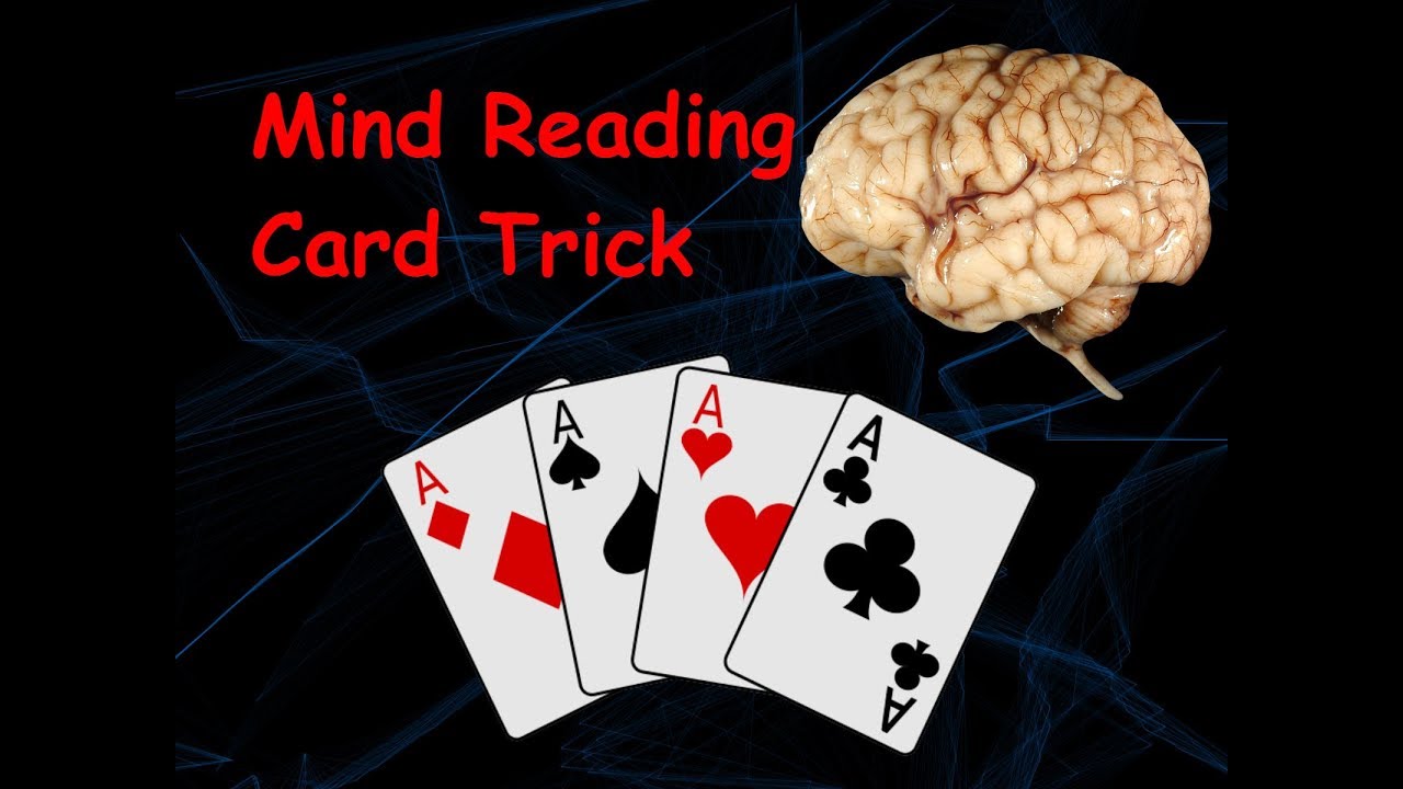 Mind Reading Card Trick Tutorial Youtube