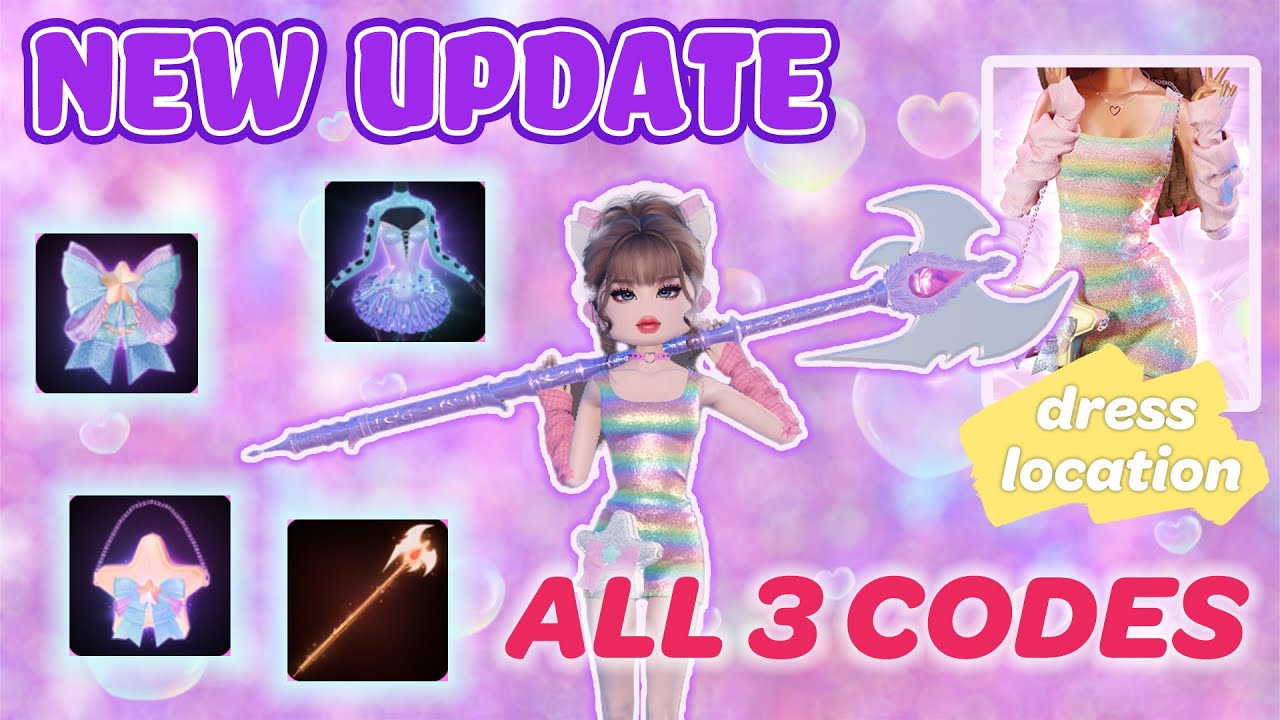 All 3 Codes New Update In Dress To Impress Youtube