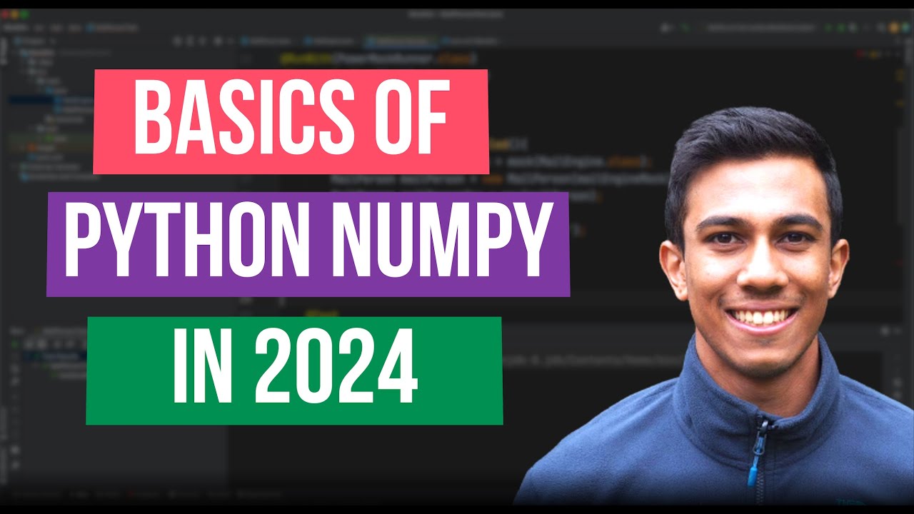 Python Tutorial Learn The Basics Of Numpy Youtube