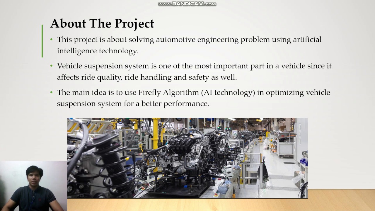 Optimization Of Vehicle Suspension System Using Firefly Algorithm Youtube