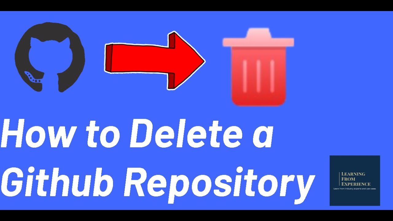 How To Delete Github Repository 2024 Youtube